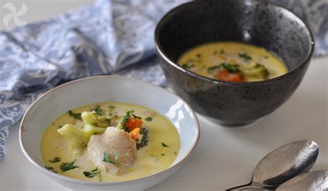 Sopa De Pescado Con Verduras