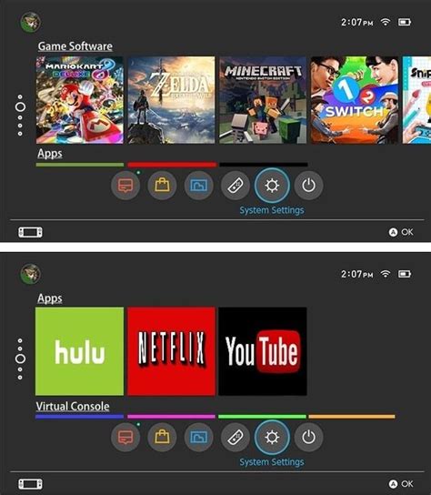 Suggestion For Switch Ui Add More Rows For Different Apps Keep It Simple Rnintendoswitch