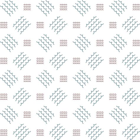 Premium Vector Ocean Superb Trendy Multicolor Repeating Pattern Vector Illustration Design