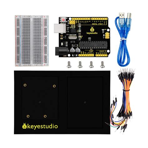Keyestudio Diy Kit For Arduino R3 Board 400 Holes Breadboard Cha