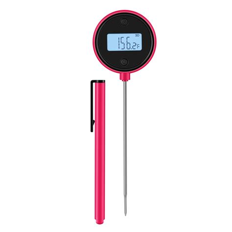 Chefstemp Pocket Pro Digital Thermometer Boudoir Red