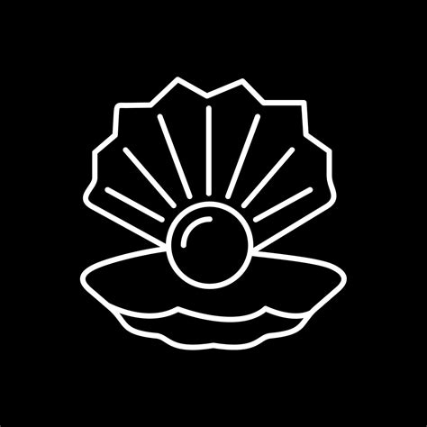 Shell Line Inverted Icon 42837514 Vector Art At Vecteezy