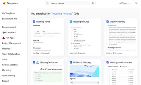 Master The Art Of Writing Meeting Minutes With Free Templates Lark Blog