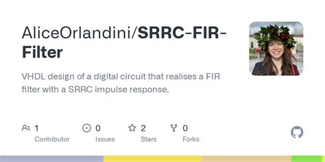Github Aliceorlandinisrrc Fir Filter Vhdl Design Of A Digital