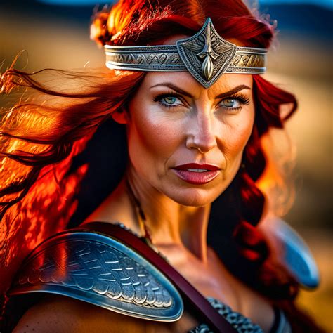 Character Study Red Sonja Ai Image Generation Behance