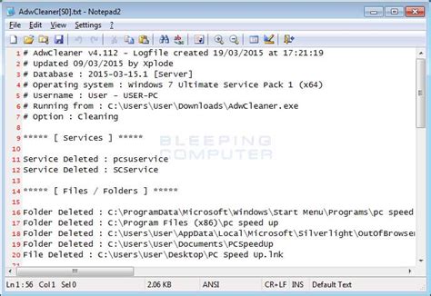 PC Speed UP Removal Guide
