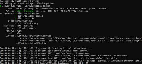 Libvirt Install Issue · Issue 1295 · Kevoreillycapev2 · Github