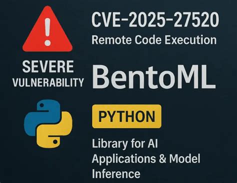 Cve 2025 27520 Critical Bentoml Flaw Allows Full Remote Code Execution