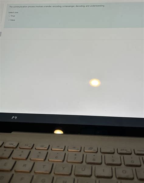 Solved The Communication Process Involves A Sender