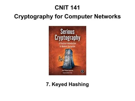Cnit 141 7 Keyed Hashing Pdf Programming Languages Computing