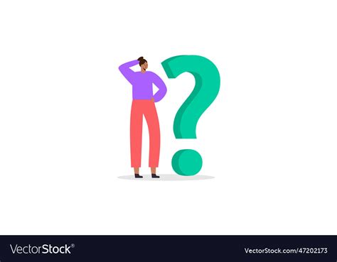 Frequently Asked Questions Concept Royalty Free Vector Image