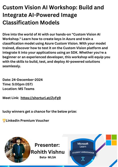 Rohith Vishnu Kumar On Linkedin Meeting Link Shorturlatzyfg9