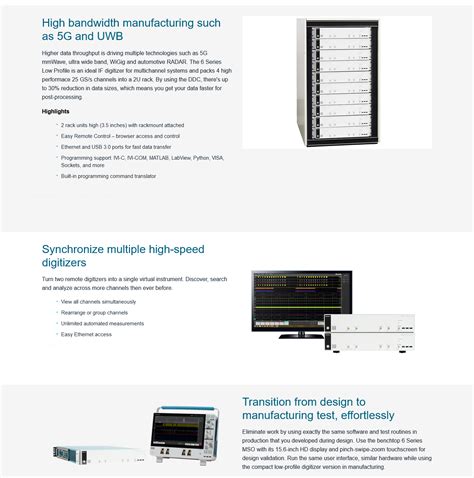 Tektronix Indonesia 6 Series Low Profile Digitizer