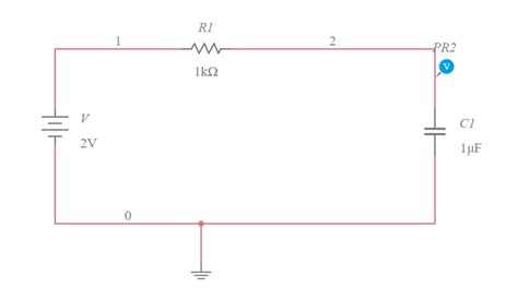 Charging A Capacitor Multisim Live