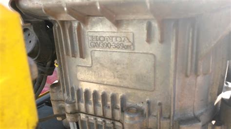 Honda Engine Serial Number