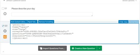 I Wonder How Can I Record Interviewees Audio Response In Qualtrics Xm Community