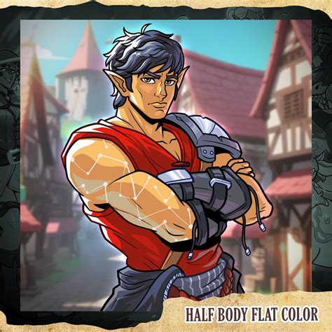 Personalize Baldurs Gate Dnd Character Art Commission Character Design
