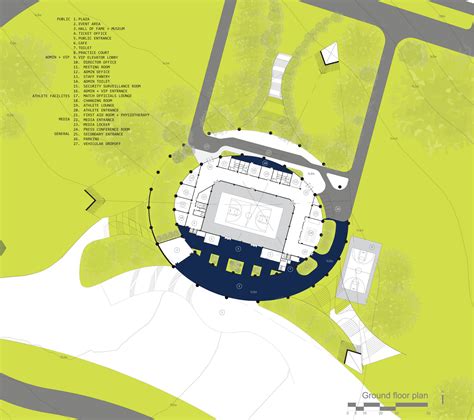Seamless Indoor Stadium Olympic Park Soad School Of Architecture
