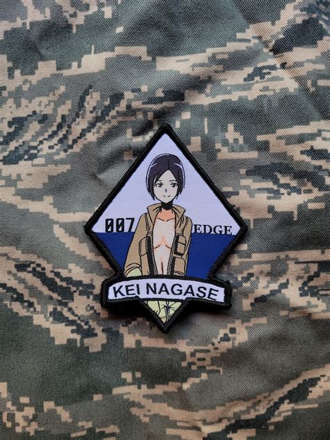 Ace Combat 5 Unsung War Inspired Kei Nagase Edge Anime Morale Patch