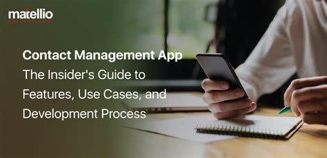 Contact Management App The Insider S Guide To Features Use Cases And Development Process