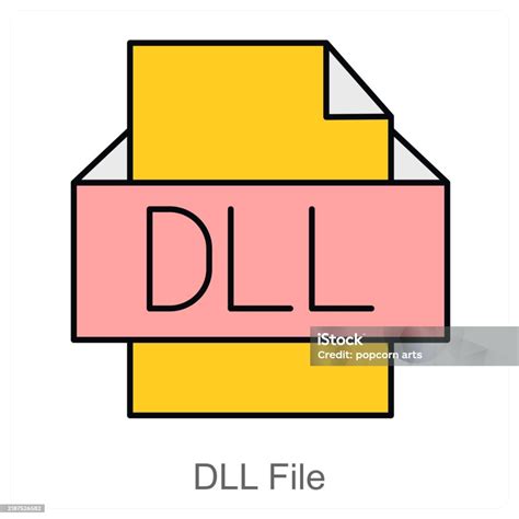 Dll File Stock Illustration Download Image Now Data Document File Folder Istock