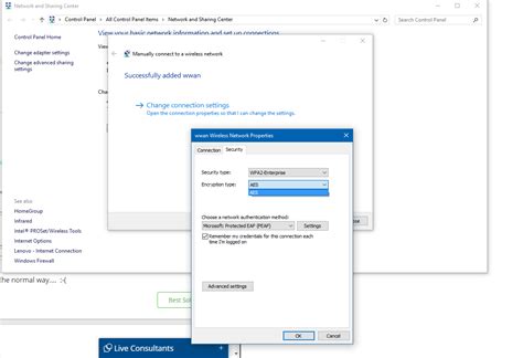 solved manage wireless networks advanced on windows 10 experts