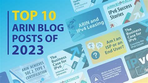 Top 10 Most Popular Blog Posts Of 2023 American Registry For Internet Numbers
