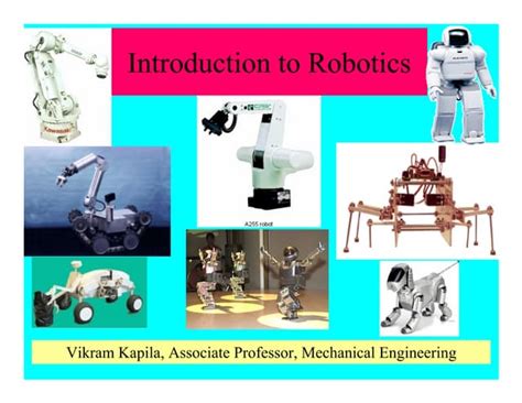 introduction to robotics pdf