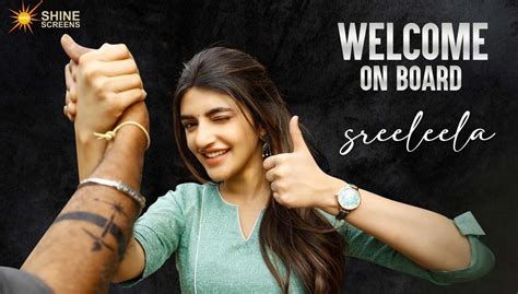 Sree Leela Joins The Sets Of Balakrishnas Movie