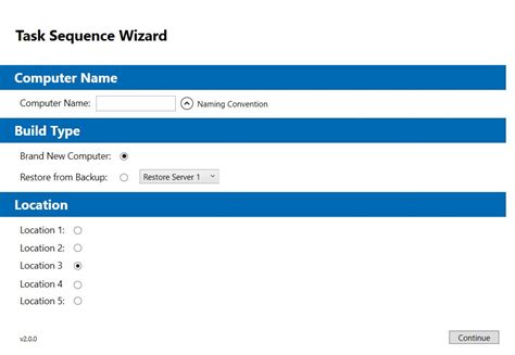 Task Sequence Wizard Mecm Powershell Xaml Jw Blog