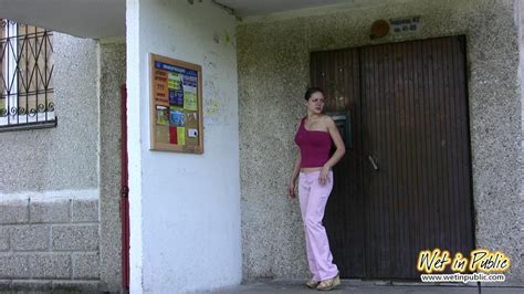 Amateur Caught On Tape Squatted Down And Totally Wetting Her Pants Porn