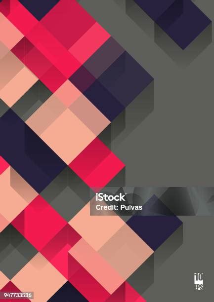 그래픽 일러스트입니다 기하학적 패턴으로 추상적인 배경입니다 Eps10 벡터 일러스트 레이 션 개념에 대한 스톡 벡터 아트 및 기타 이미지 Istock