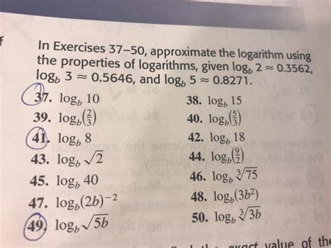 solved f 37 logo 10 in exercises 37 50 approximate the