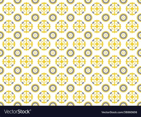 Azulejos Portuguese Tile Floor Pattern Royalty Free Vector