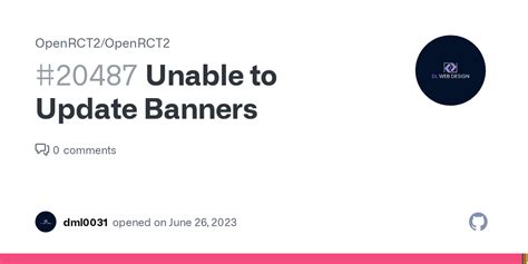 unable to update banners · issue 20487 · openrct2 openrct2 · github