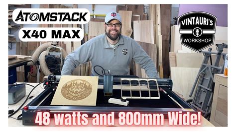 Atomstack X40 Max Review Perfect For My Model Airplane Builds Youtube