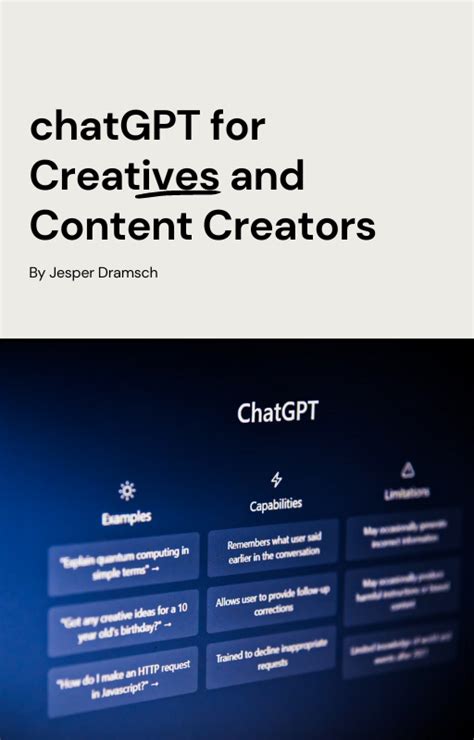 unlock your creative potential with ai chatgpt for content creators jesper dramsch phd
