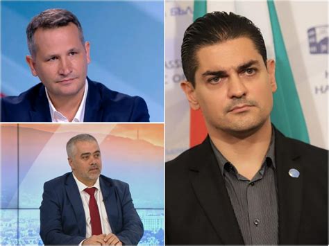 МЪЛНИЯ В ПИК Иван Христанов и Иван Манев напускат “Продължаваме промяната” заради Руди Гела