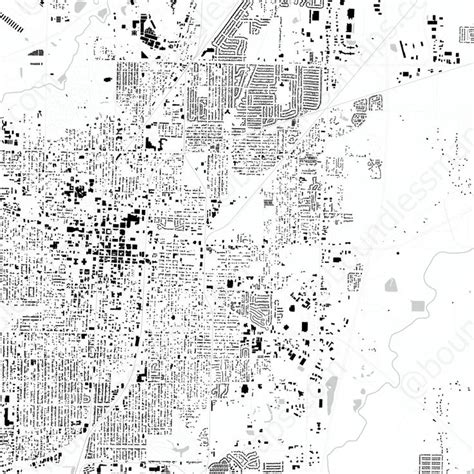 Springfield Figure Ground Vector Map Boundless Maps