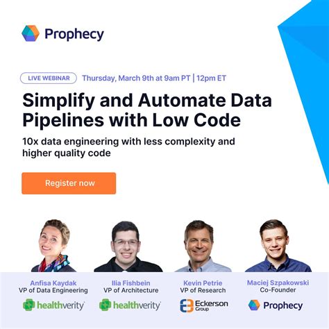 Prophecy On Linkedin Simplify And Automate Data Pipelines With Low Code