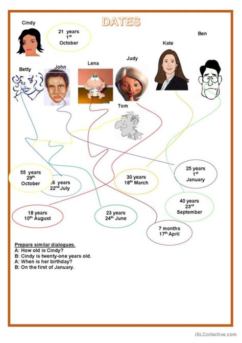 Dates English ESL Worksheets Pdf Doc Dates English ESL Worksheets Pdf Doc
