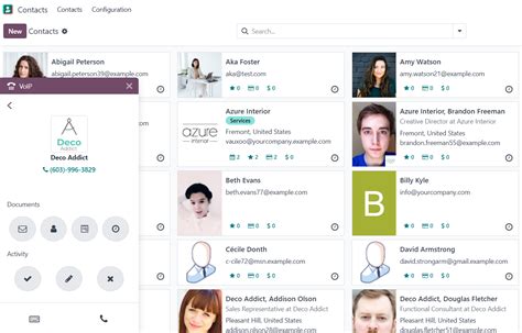 odoo voip erp odoo apps captivea