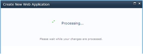 SharePoint Create Web Application JPPinto Com Tech Blog