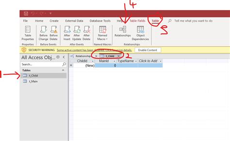Why Doesnt Ms Access Allow One To Many Relationship For A Lookup Table