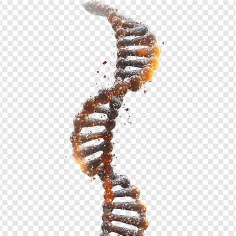 Free Psd Disintegrating Dna Helix A 3d Render Of Genetic Code Deconstruction