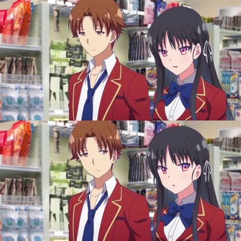 Classroom Of The Elite Yuki Yuki Photo Collage Anime