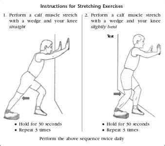 Tibialis Posterior Tendon Stretches