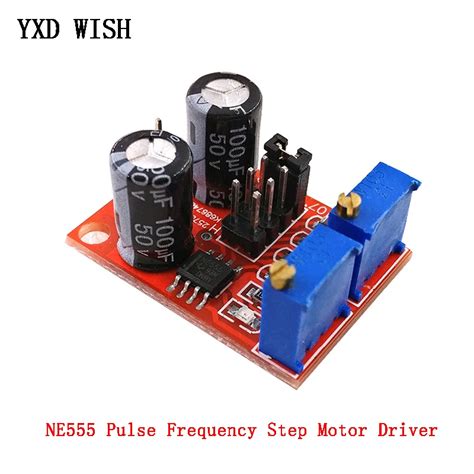 Ne555 듀티 사이클 가변 주파수 펄스 발생기 스테퍼 모터 드라이브 보드 아두이노 스마트 카 구형파 신호 제어용신호 발생기