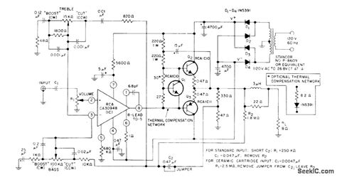 12 w output basic circuit circuit diagram