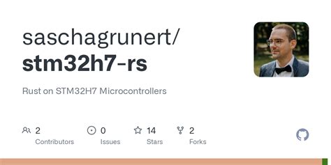 Github Saschagrunertstm32h7 Rs Rust On Stm32h7 Microcontrollers